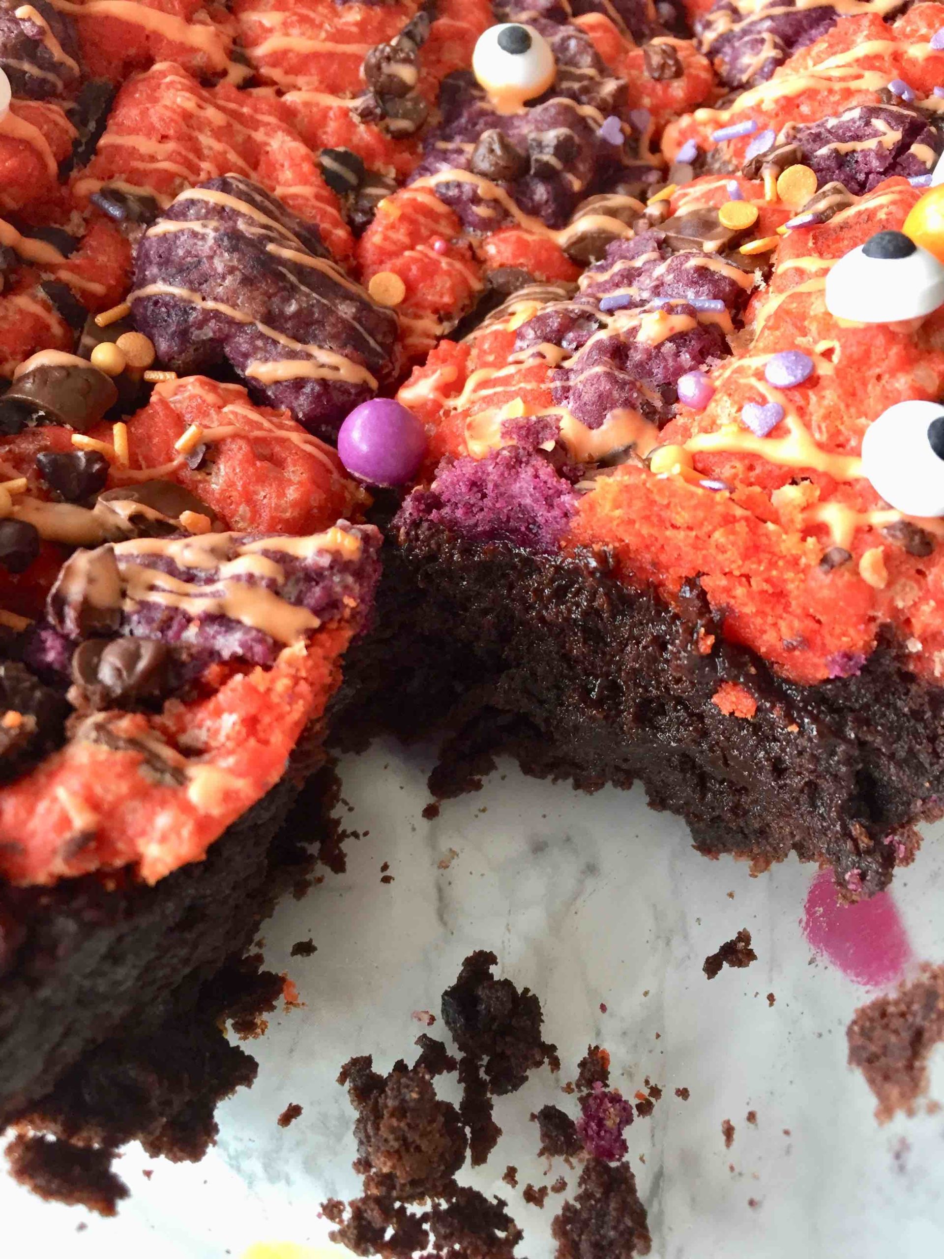 Spooky Brookies - Back' dein Lieblingsbuch Oktober 2021 - Backen mit Minis