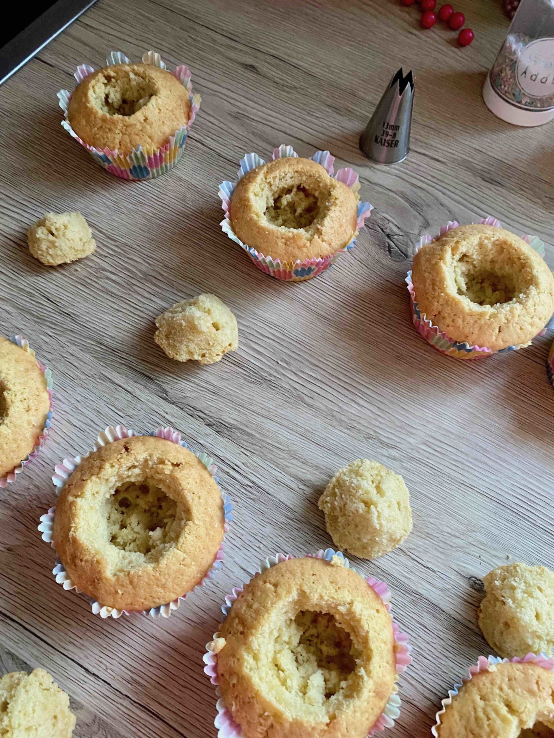 Piñata Muffins - Der Muffin mit köstlicher Überraschung - Backen mit Minis