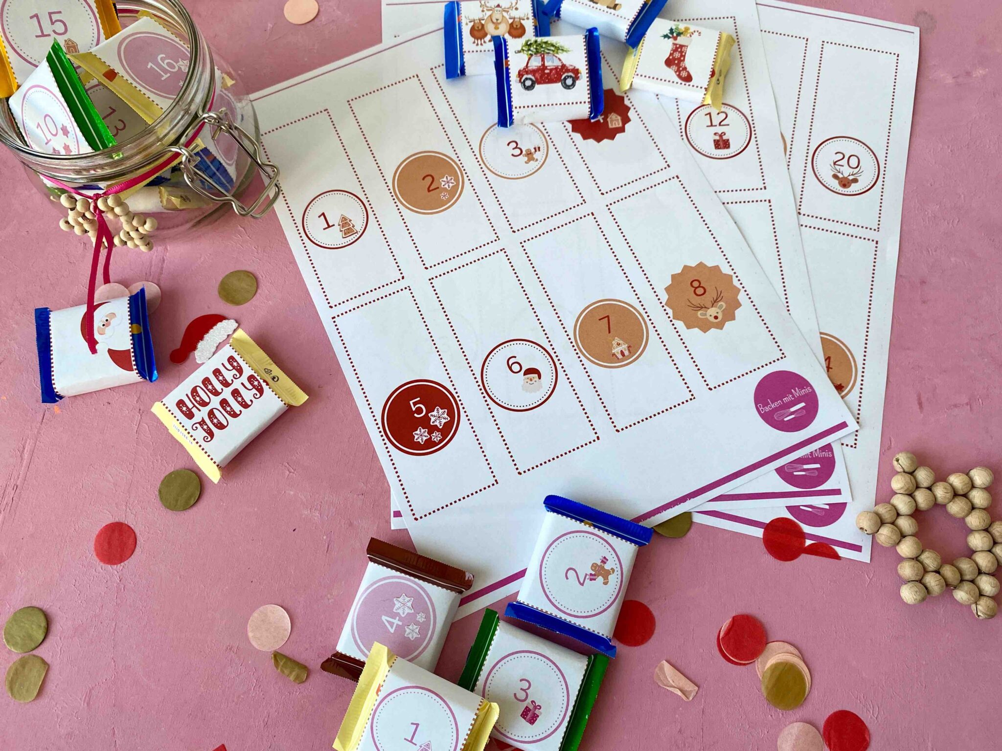 Last-Minute-Adventskalender & Weihnachtsgrüße mit Mini Ritter Sport ...