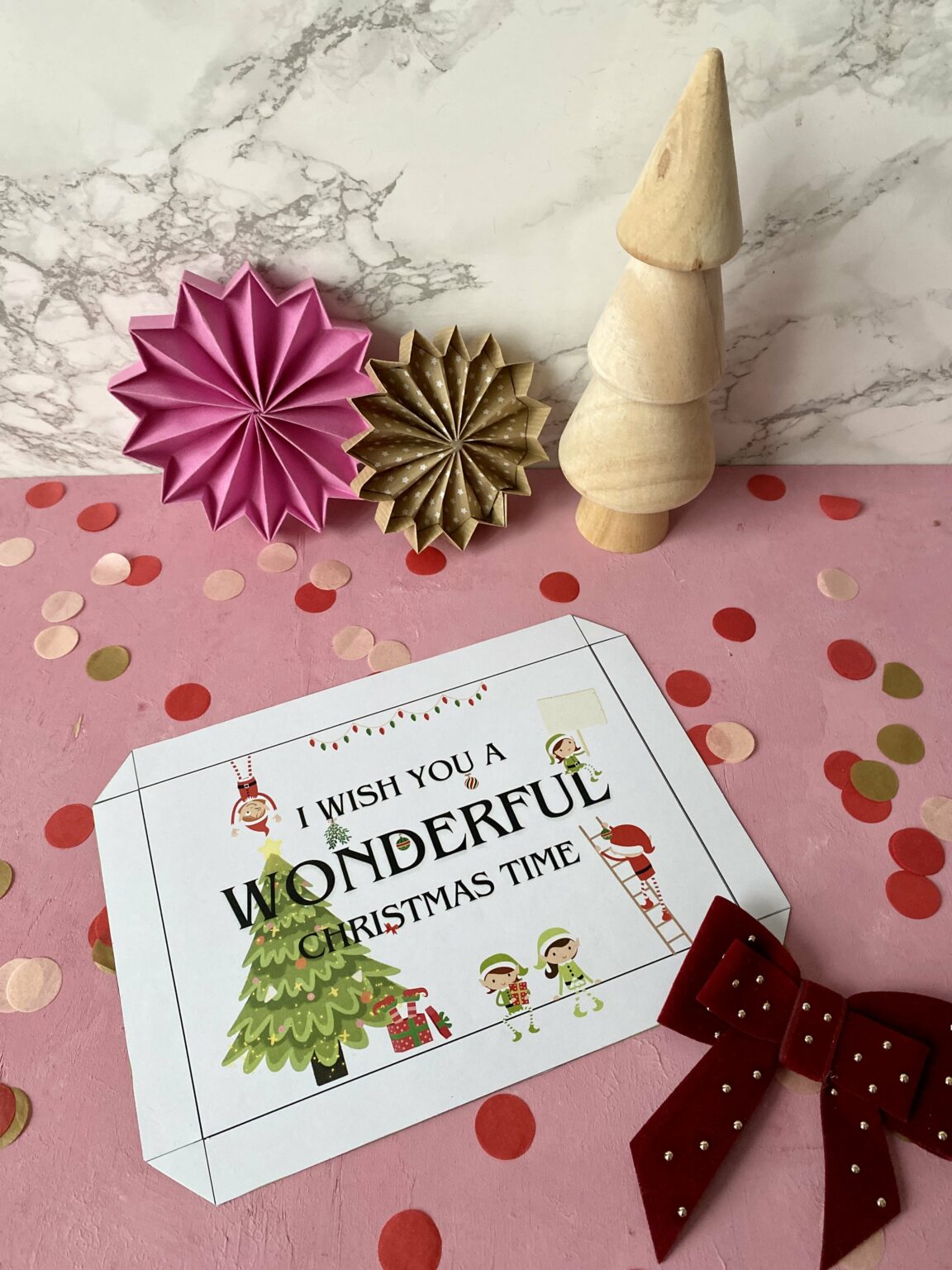 "Adventskalender in a box" - Druckvorlagen für Toffifee